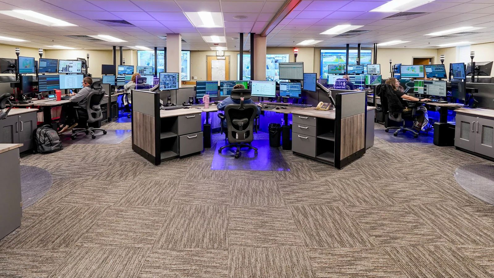 York County PSC 911 Photos | Xybix Dispatch Desks